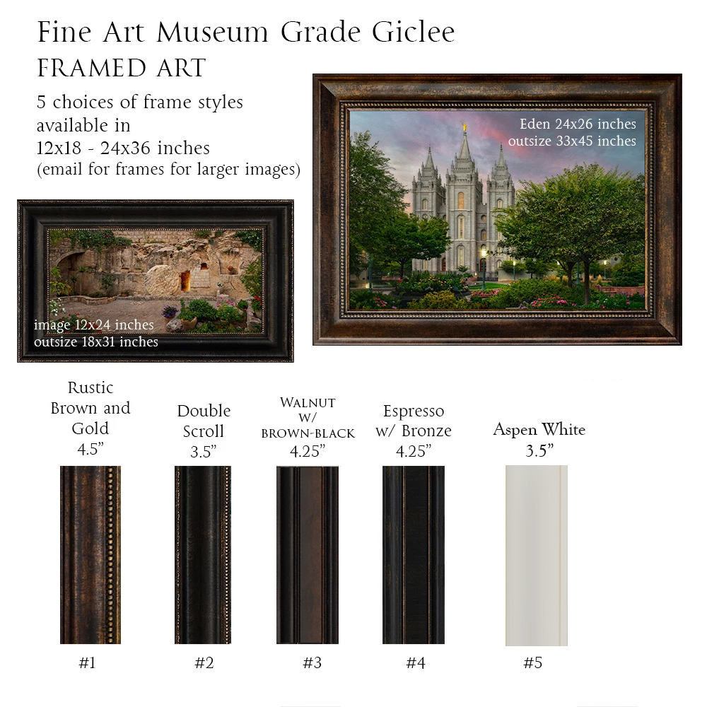 Time and All Eternity, LDS Temple art and decor, Indianapolis Temple ...
