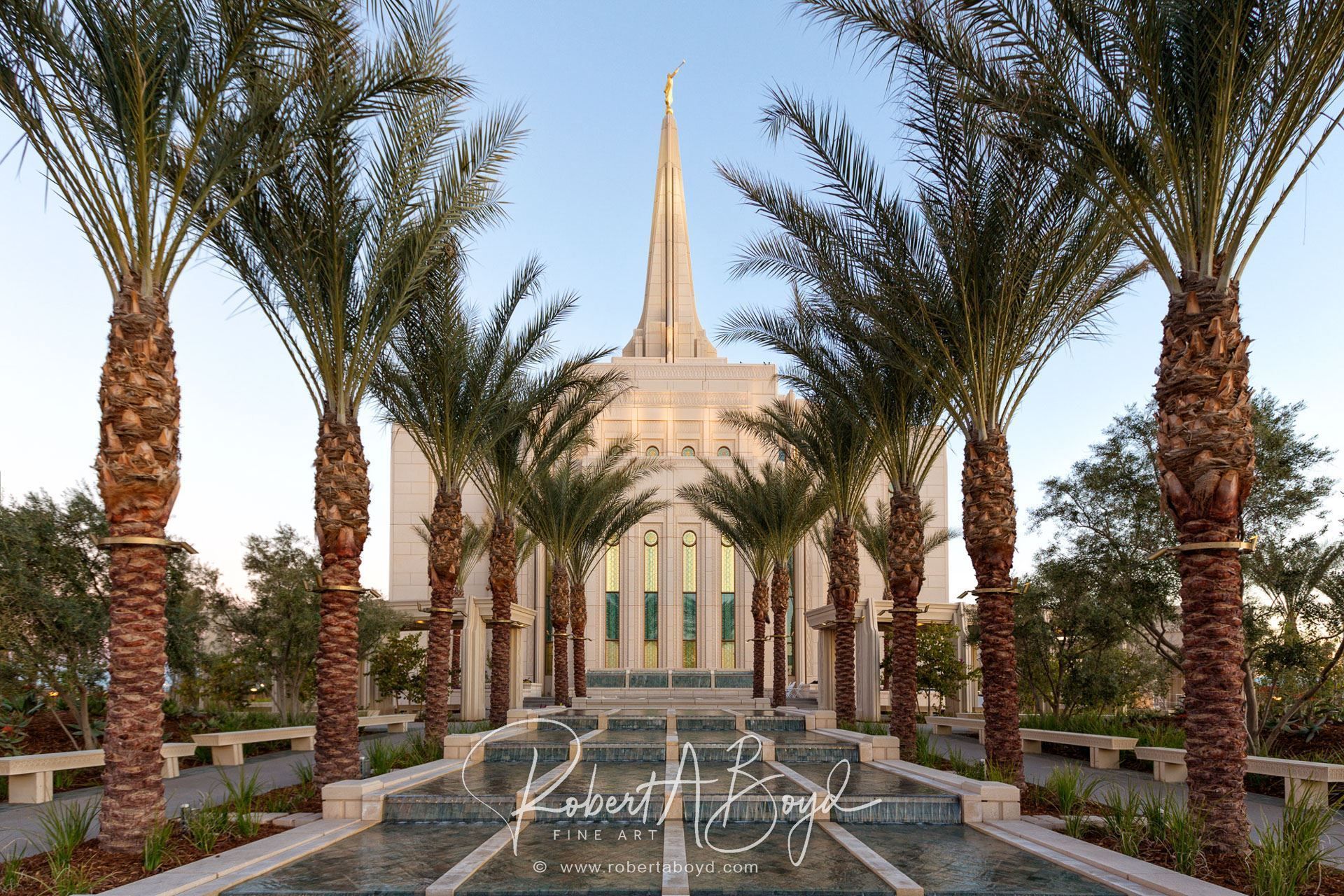Gilbert Arizona Temple. Robert A. Boyd Fine Art and LDS Temples