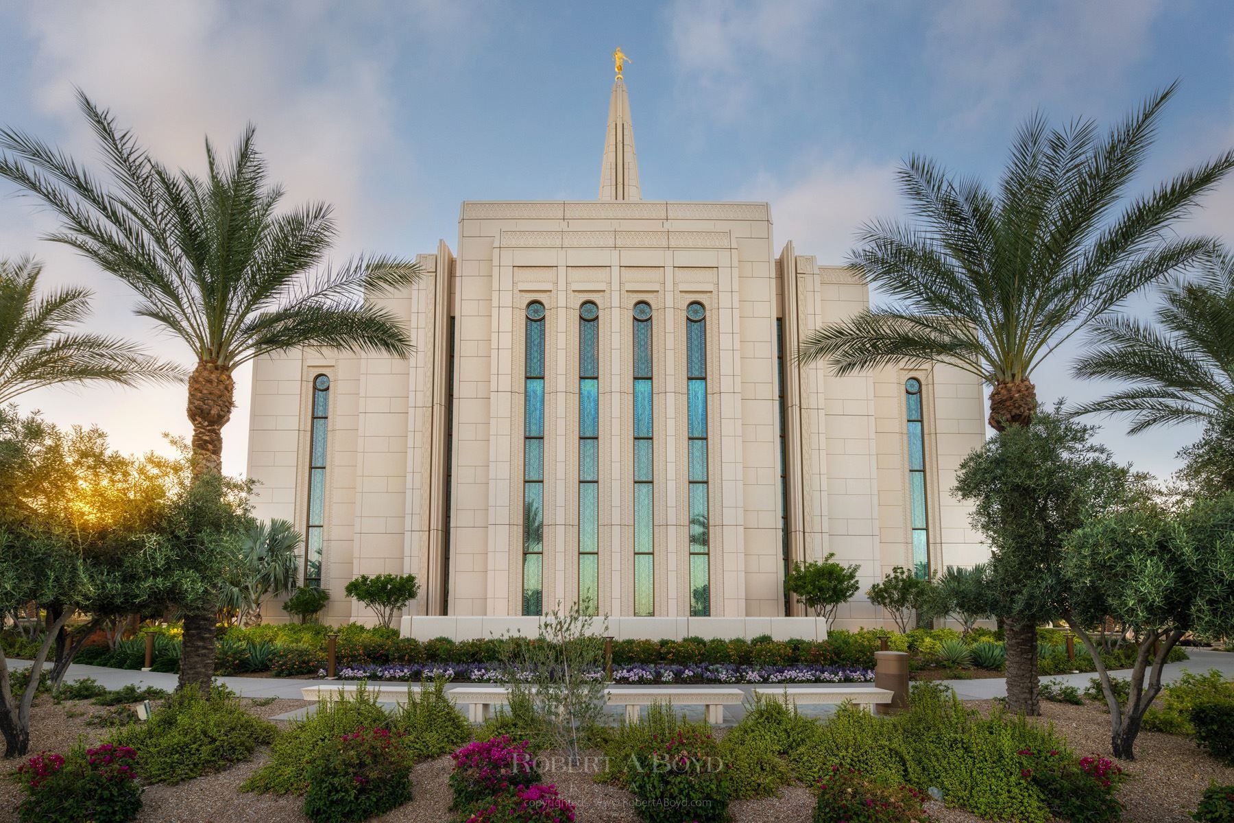 Gilbert Arizona Temple. Robert A. Boyd Fine Art and LDS Temples