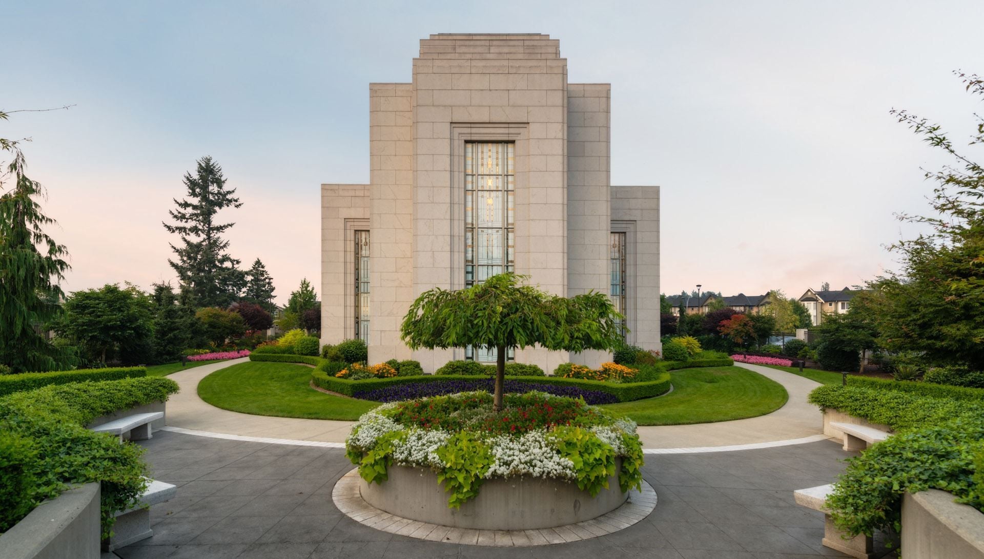 Vancouver Temple Tree of Life. Robert A. Boyd Fine Art and LDS Temples